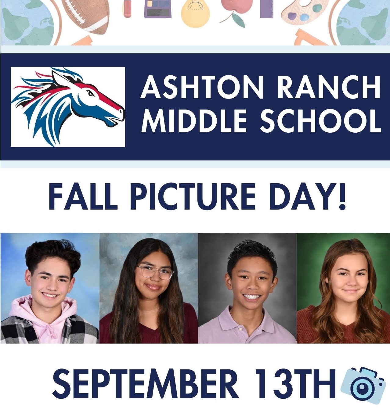 Picture Day - Friday, September 13